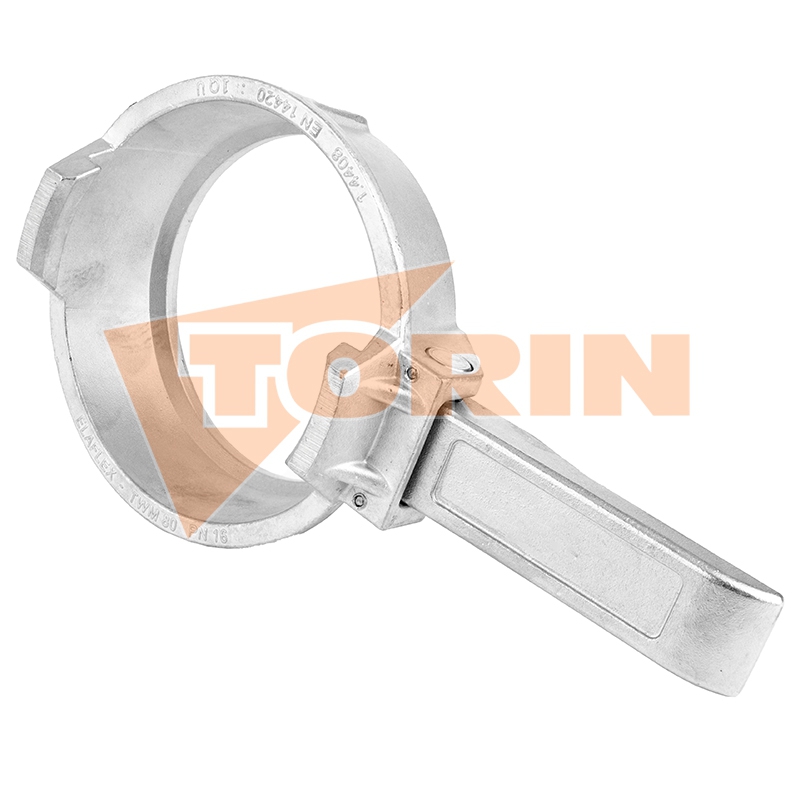 TW female coupling MK 80 clamping ring lever stainless steel - Torin ...