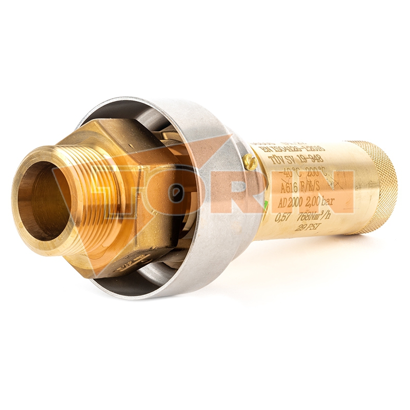 Cone of inclined seat check valve 1 1/2 - Torin | Parts for tank & silo ...